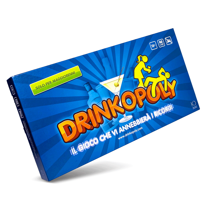 Drinkopoly Kudos Studio party games 3859892497309 – Eroi di Arcadia